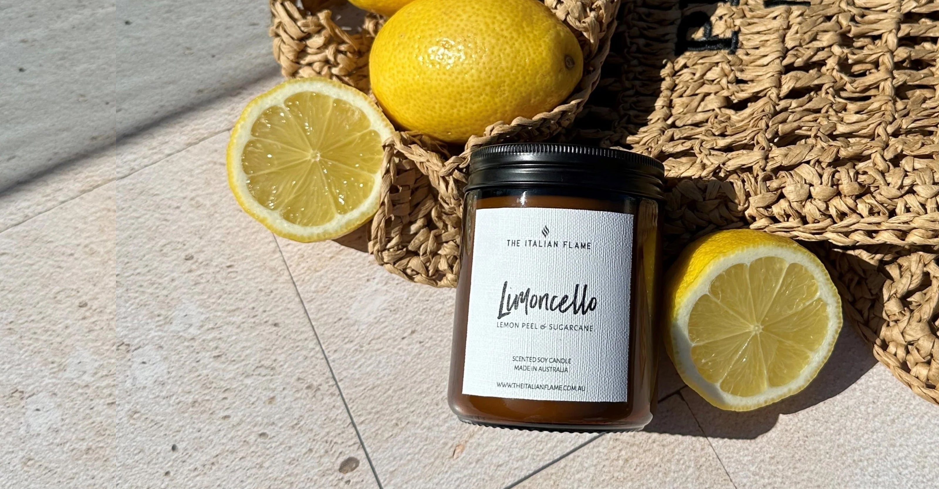 The Italian Flame | Handmade Soy Candles